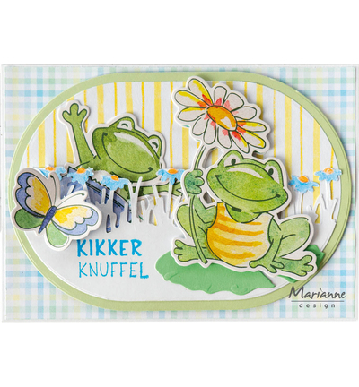 Eline's Frogs (Animaux) - Marianne Design COL1582